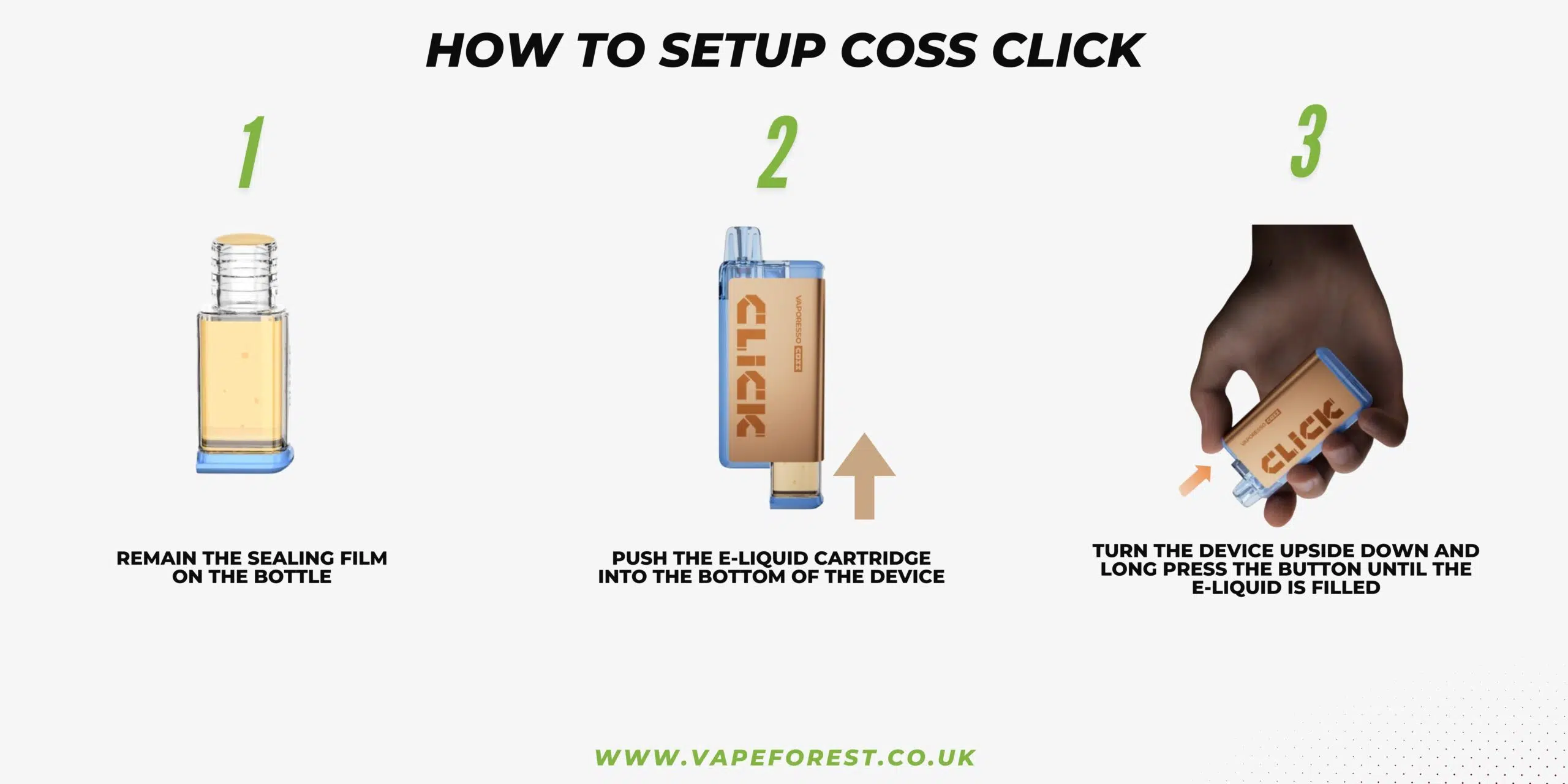 Vaporesso Coss Click Disposable Vape Kit
